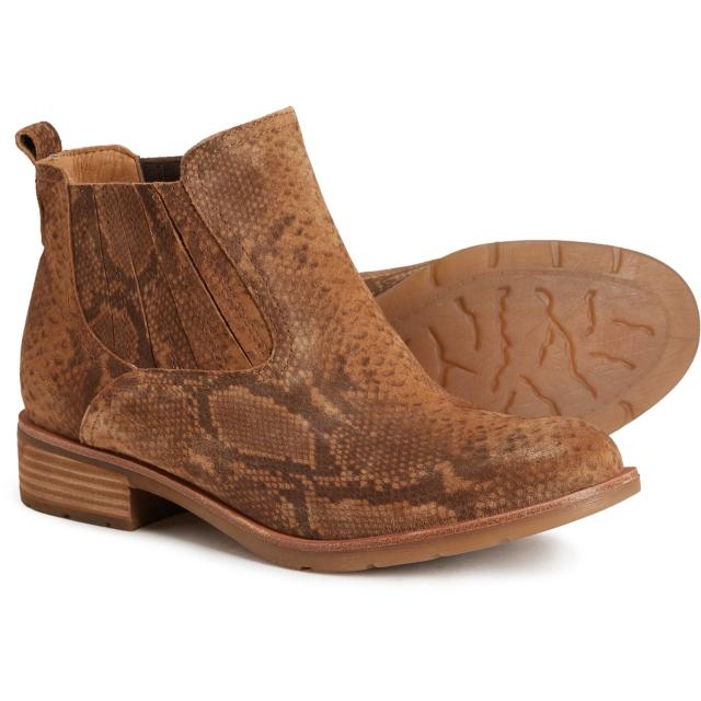 (取寄) ソフト レディース ベリス 3 チェルシー ブーツ Sofft women Bellis III Chelsea Boots (For Women)  Cognac Snake
