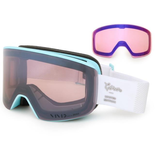 (取寄) ジロ アクシス スキー ゴーグルズ - エクストラ レンズ Giro Axis Ski Goggles - Extra Lens  Daphine Blue