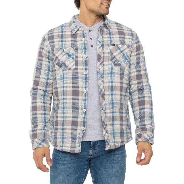 (取寄) オニール ユージーン ウーブン フランネル シャツ ジャケット - シェルパ ライン O'Neill Eugene Woven Flannel Shirt Jacket - Sherpa Lined  Kahki