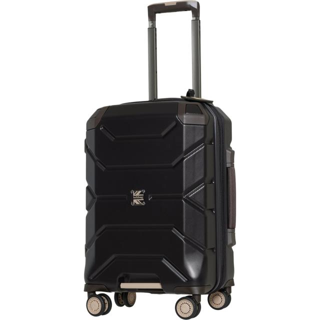 (取寄) ブリットバッグ 22インチ ギャロウェイ キャリーオン スピナー スーツケース - ハードサイド, エクスパンダブル, ダーク ブラウン BritBag 22” Galloway Carry-On Spinner Suitcase - Hardside, Expandable, Dark Brown  Dark Brown
