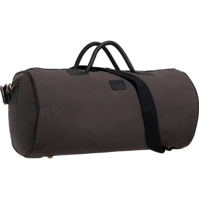 (取寄) コミューター ダッフル バッグ - Will Leather Goods Commuter Duffel Bag - Charcoal-Black  Charcoal/Black