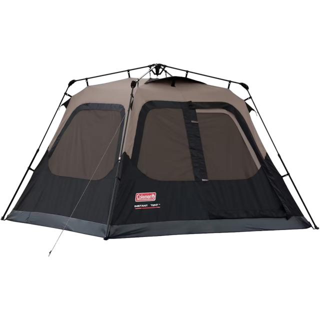 (取寄) コールマン キャビン テント - 4-パーソン 3-シーズン Coleman Instant-Setup Cabin Tent - 4-Person, 3-Season  Black