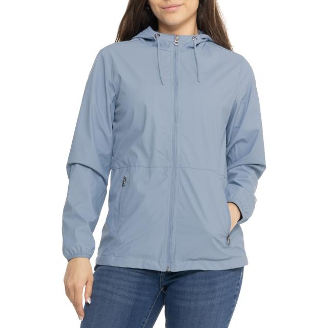 (取寄) ウェザープルーフヴィンテージ フーデット レイン ジャケット Weatherproof Vintage Hooded Rain Jacket  Faded Denim