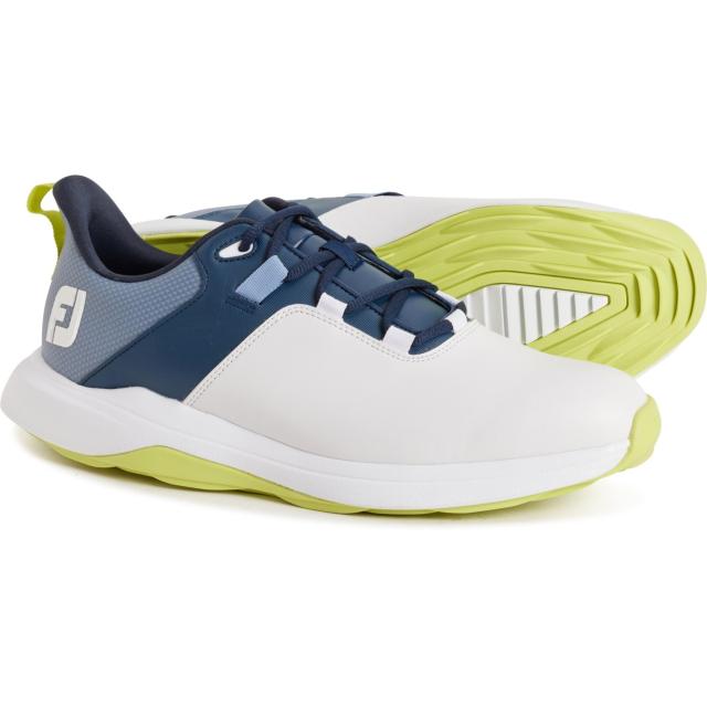 (取寄) フットジョイ メンズ プロライト ゴルフ シューズ FOOTJOY men ProLite Golf Shoes (For Men)  White/Blue