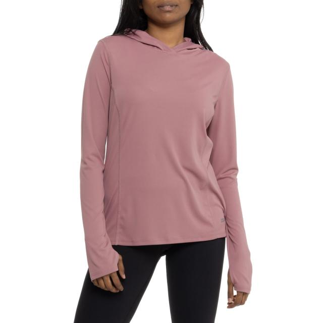 (取寄) エディーバウアー サンスケープ ブーディ - Upf 50 Eddie Bauer Sunscape Hoodie  - UPF 50  Whistful Mauve