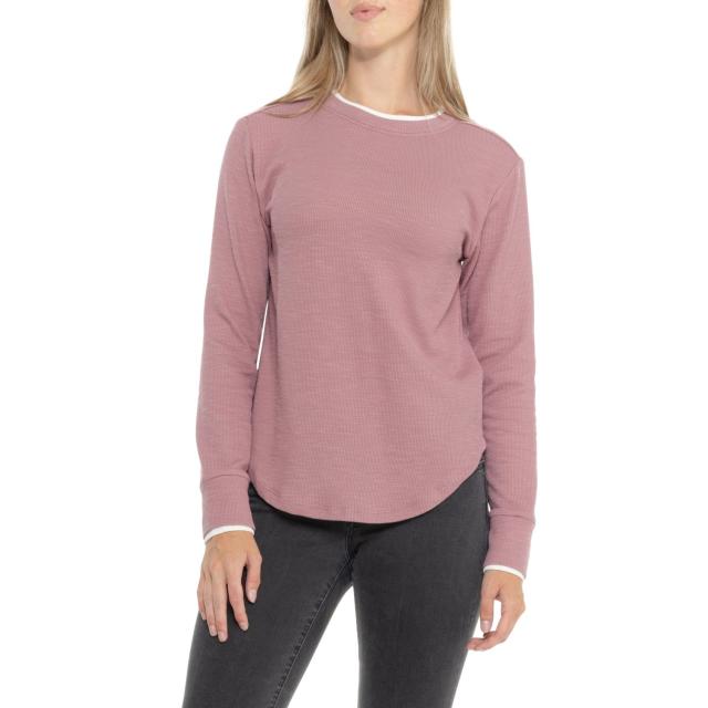 (取寄) エディーバウアー ラーク ティッピング T-シャツ - ロング スリーブ Eddie Bauer Lark Tipping T-Shirt - Long Sleeve  Wistful Mauve