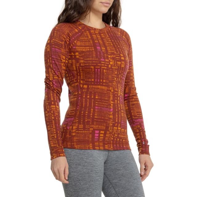 (取寄) スマートウール クラシック サーマル ベース レイヤー トップ - メリノ ウール, ロング スリーブ SmartWool Classic Thermal Base Layer Top - Merino Wool, Long Sleeve Pecan Brown Digi Plaid