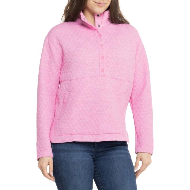 (取寄) マリンレイヤー コルベット ファンネル ネック シャツ - ロング スリーブ Marine Layer Corbet Funnel Neck Shirt - Long Sleeve  Pink Punch