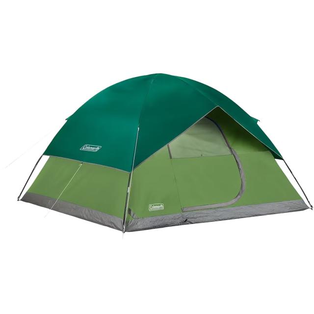 (取寄) コールマン サンドーム テント - 6-パーソン, 3-シーズン Coleman Sundome Tent - 6-Person, 3-Season  Green