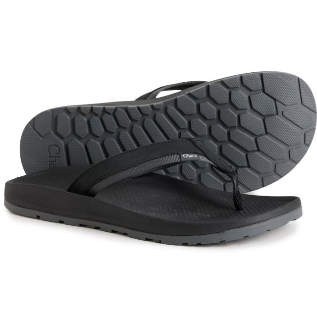 (取寄) チャコ メンズ ローダウン サンダル Chaco men Lowdown Flip-Flops (For Men)  Black