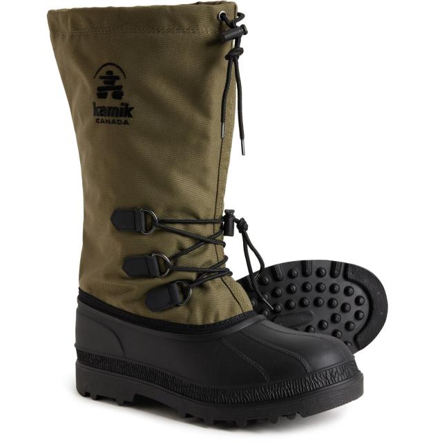 (取寄) カミック メンズ カナック ブーツ Kamik men Canuck Boots (For Men)  Dark Olive