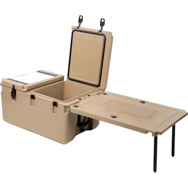 (取寄) クーラー ウィズ モバイル キッチン ソロ - 88 Qt. Pacbak P88-MK Cooler with Mobile Kitchen Solo - 88 qt.  Sand