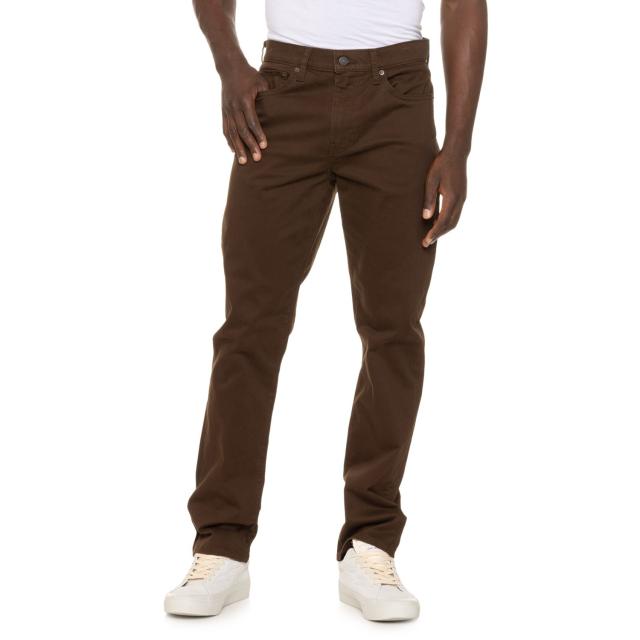 (取寄) ラッキーブランド 410 アスレチック サテン チノ パンツ - ストレート レッグ Lucky Brand 410 Athletic Sateen Chino Pants - Straight Leg Demitasse