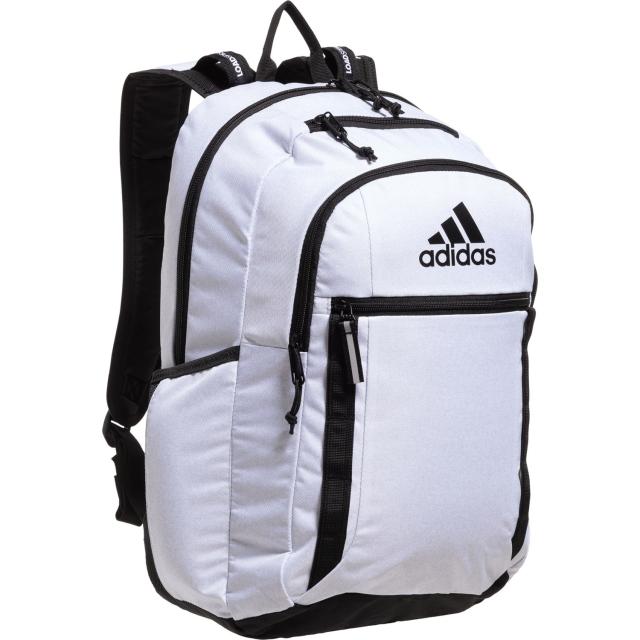 (取寄) アディダス エクセル 7 バックパック - ツイル ホワイト-ブラック adidas Excel 7 Backpack - Twill White-Black  Twill White/Black