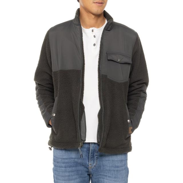 (取寄) ダコタグリズリー リーバイ フリース ジャケット Dakota Grizzly Levi Fleece Jacket  Carbon
