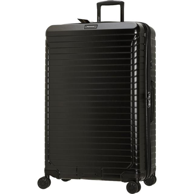 (取寄) 31” グスト スピナー スーツケース - ハードサイド, エクスパンダブル, ブラック Pathfinder 31” Gusto Spinner Suitcase - Hardside, Expandable, Black  Black