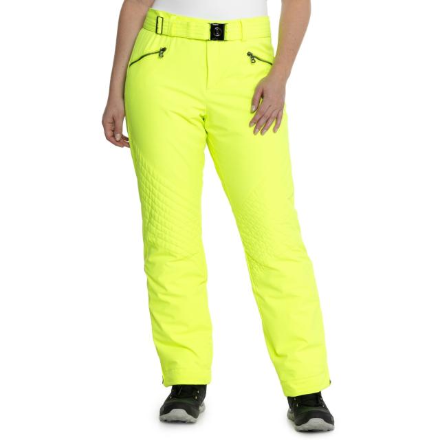 (取寄) ボグナー フレンツィ テクニカル スキー パンツ - ウォータープルーフ, インサレーテッド Bogner Fraenzi Technical Ski Pants - Waterproof, Insulated  Neon Lime