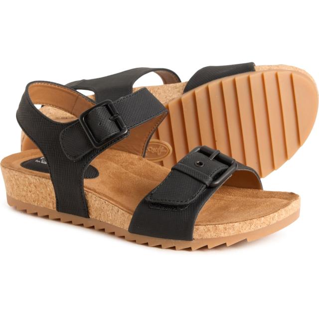 (取寄) ユーロソフトバイソフト レディース サンダル Eurosoft by Sofft women Glinda Sandals (For Women)  Black