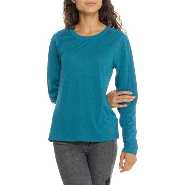 (取寄) ブラックダイヤモンド ライトワイヤー テック T-シャツ - ロング スリーブ  Lightwire Tech T-Shirt - Long Sleeve  Dark Caribbean