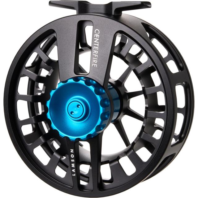 (取寄) ラムソン センターファイア 8 ソルトウォーター フライ リール - Lamson Centerfire 8 Saltwater Fly Reel - 7-8 wt.  Eclipse