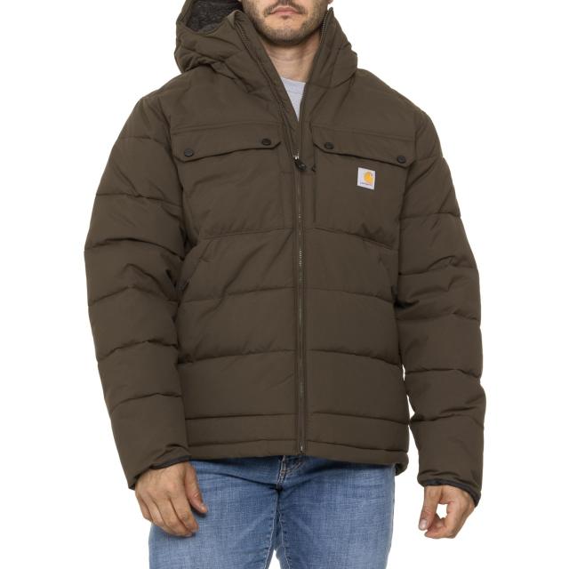 (取寄) カーハート 105474 ビッグ アンド トール モンタナ ルーズ フィット ジャケット - インサレーテッド Carhartt 105474 Big and Tall Montana Loose Fit Jacket - Insulated Tarmac
