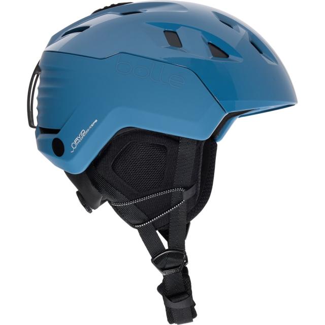 (取寄) ボレー RYFT エボ スキー ヘルメット - ボア Bolle Ryft Evo Ski Helmet - MIPS, BOA  Steel Blue Shiny