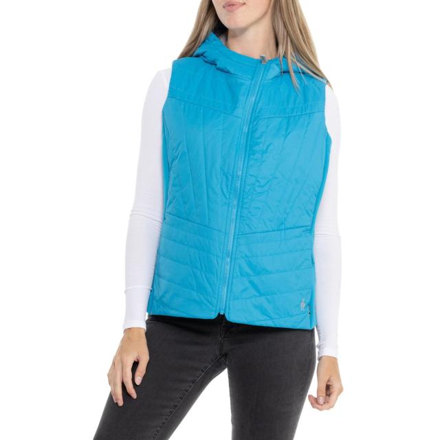 (取寄) スマートウール スマートロフト ベスト - インシュレイテッド メリノ ウール SmartWool Smartloft Vest - Insulated, Merino Wool Deep Pool Blue