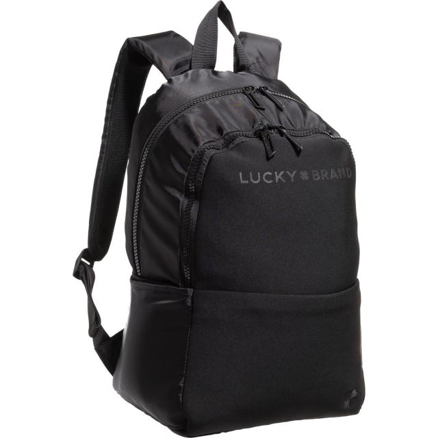 (取寄) ラッキーブランド グローブトロッター バックパック - ブラック ツイル Lucky Brand Globetrotter Backpack - Black Twill Black Twill