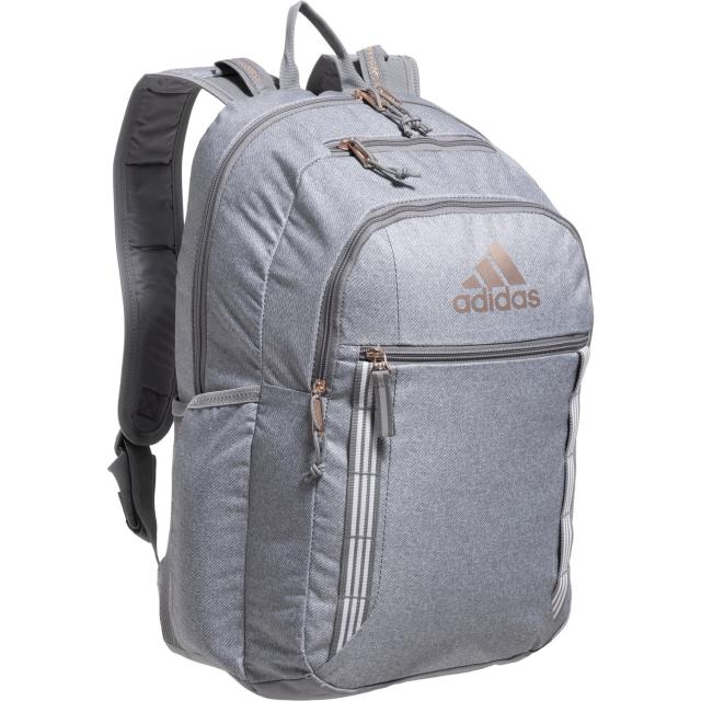 (取寄) アディダス エクセル 7 バックパック - ツイル ゴールド adidas Excel 7 Backpack - Twill Grey-Grey-Rose Gold  Twill Grey/Grey/Rose Gold