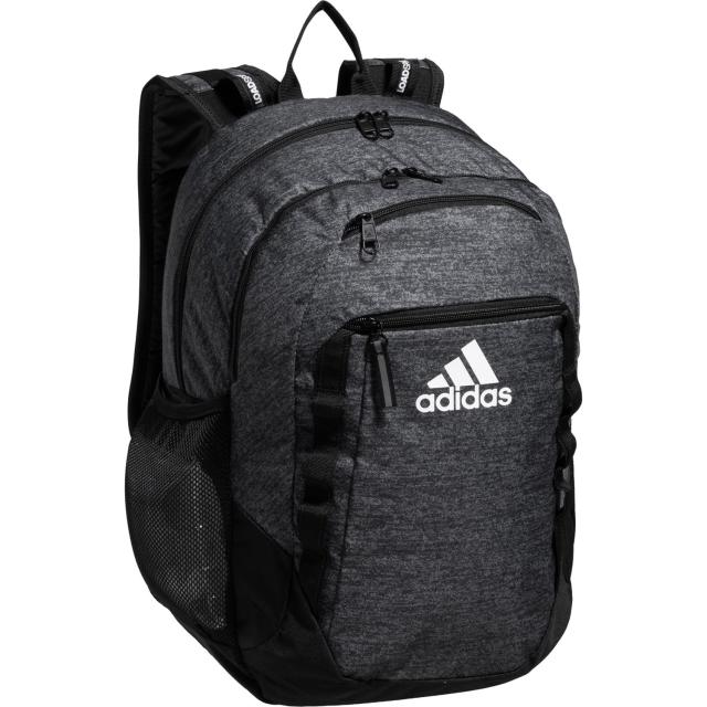 (取寄) アディダス エクセル 6 バックパック - ジャージ adidas Excel 6 Backpack - Jersey Black-Black-White  Jersey Black/Black/White