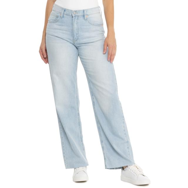 (取寄) ラッキーブランド ハイライズ ワイド レッグ ジーンズ Lucky Brand High-Rise Wide Leg Jeans a - Cut