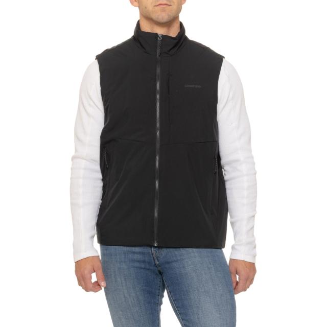 (取寄) ランズエンド ベスト - インサレーテッド Lands' End Air-Filled Vest - Insulated Black