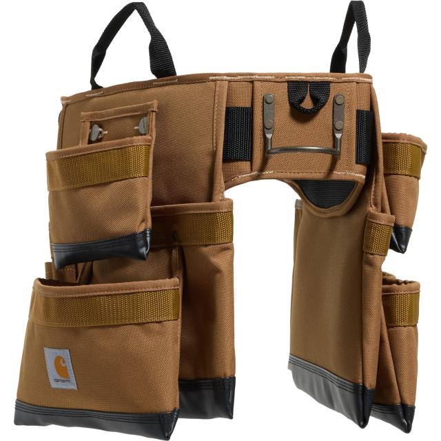 (取寄) カーハート パッテッド ツール ベルト Carhartt 11-Pocket Padded Tool Belt Brown