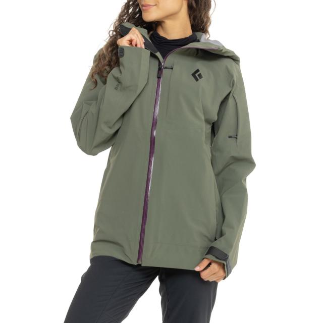 (取寄) ブラックダイヤモンド リーコン ストレッチ スキー シェル ジャケット - ウォータープルーフ, レコ  Recon Stretch Ski Shell Jacket - Waterproof, RECCO  Tundra