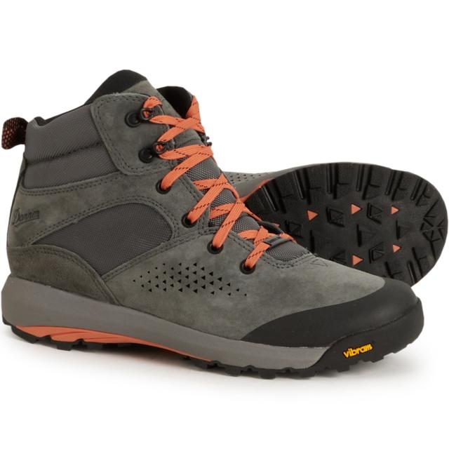 (取寄) ダナー レディース インクワイア ミッド ハイキング ブーツ Danner women Inquire Mid Hiking Boots (For Women)  Gray/Salmon