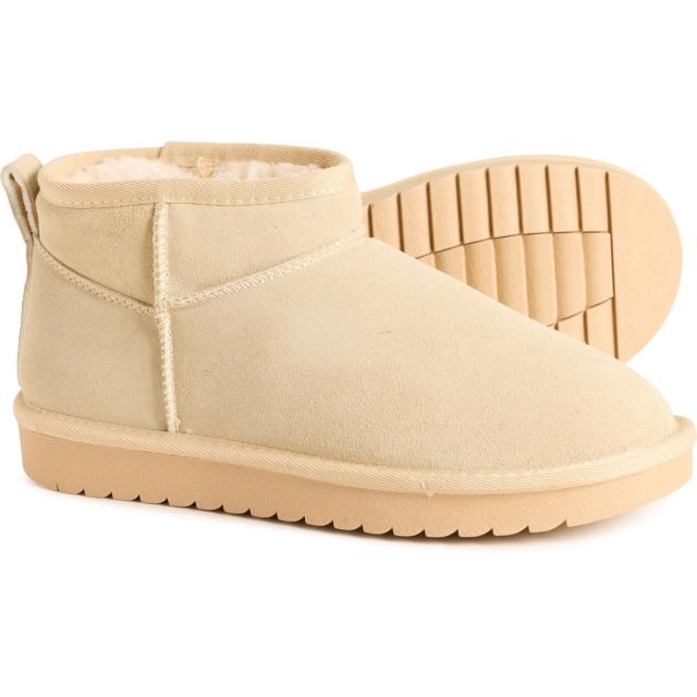 (取寄) クッションネア レディース シアリング ブーツ Cushionaire women Hip-2 Shearling Boots (For Women)  Sand