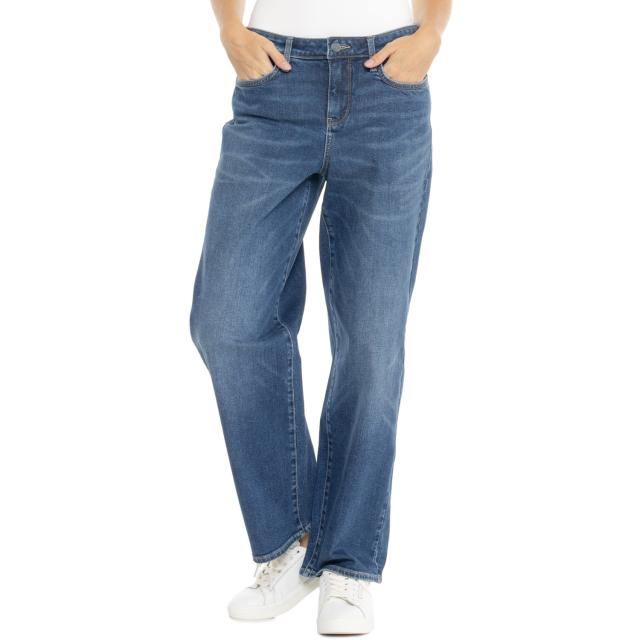 (取寄) エヌワイディージェイ ジェマ バレル レッグ ジーンズ - ハイ ライズ NYDJ Jemma Barrel Leg Jeans - High Rise Asturia Shore