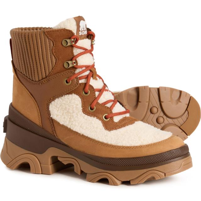 (取寄) ソレル レディース ブレックス コージー ブーツ Sorel women Brex Cozy Boots (For Women) Velvet Tan/Sanguine