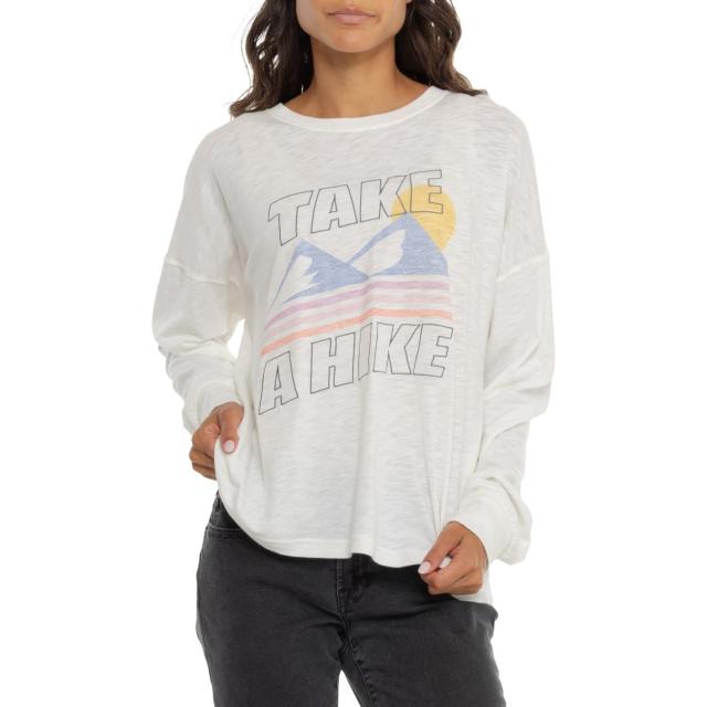 (取寄) PJサルベージ テイク ア ハイク マウンテン シャツ - ロング スリーブ PJ Salvage Take a Hike Mountain Shirt - Long Sleeve  Ivory