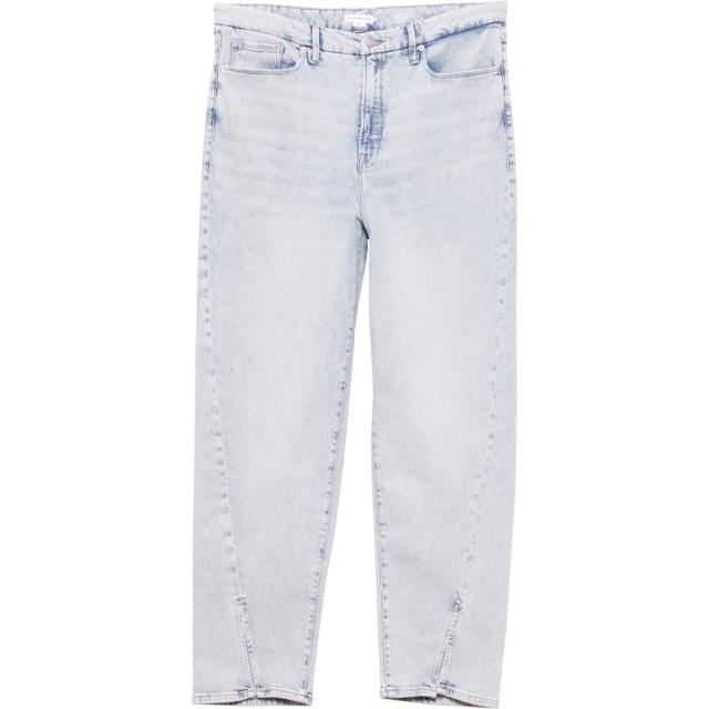 (取寄) グッドアメリカン ボーイ ストレート ジーンズ - ハイ ライズ GOOD AMERICAN Boy Straight Jeans - High Rise  Indigo