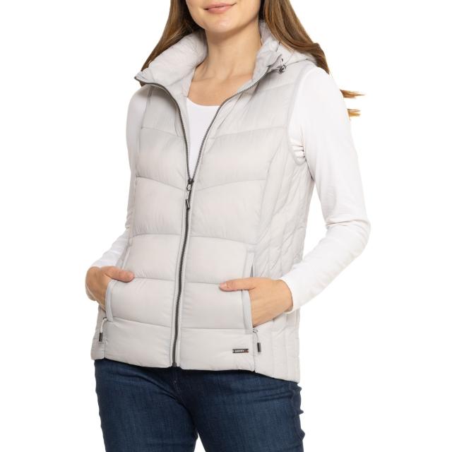 (取寄) ジェリー サイプレス キルテッド フーデット ベスト - インサレーテッド Gerry Cypress Quilted Hooded Vest - Insulated  Moonlight