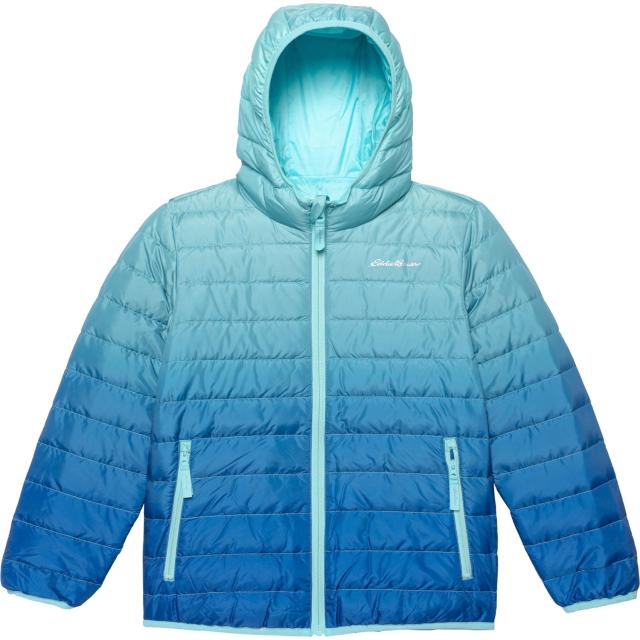 (取寄) エディーバウアー リトル ガールズ シーラスライト ダウン ジャケット - 650 フィル パワー, リバーシブル Eddie Bauer Little Girls Cirruslite Down Jacket - 650 Fill Power, Reversible  Aqua