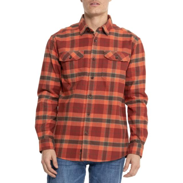 (取寄) クイックシルバー ウォーターマン ドーン パトロール フランネル シャツ - ロング スリーブ Quiksilver Waterman Dawn Patrol Flannel Shirt - Long Sleeve  Burnt Henna