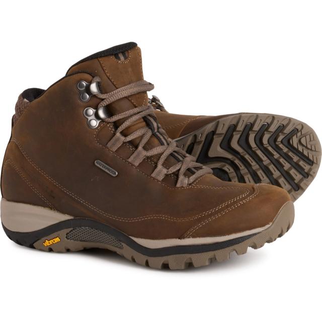 (取寄) メレル レディース サイレン トラベラー 3 ミッド ハイキング シューズ Merrell women Siren Traveller 3 Mid Hiking Shoes (For Women)  Brindle/Boulder