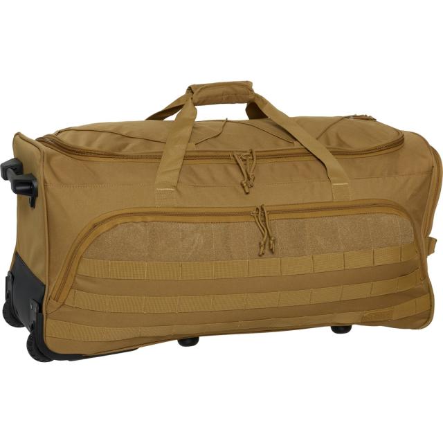 (取寄) ハイランドタクティカル 30インチ スクアッド ローリング ダッフル バッグ - デザート HIGHLAND TACTICAL 30” Squad Rolling Duffel Bag - Desert  Desert
