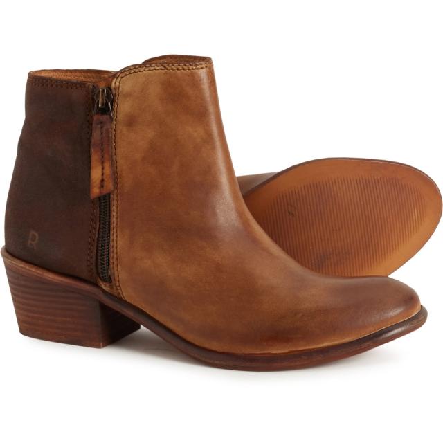 (取寄) ローン バイ ベッド ステュー レディース リズ ショート ブーツ ROAN BY BED STU women Liz Short Boots (For Women)  Tan Crust Suede