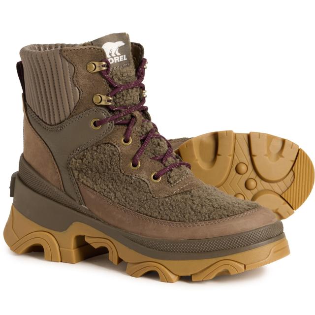 (取寄) ソレル レディース ブレックス コージー ブーツ Sorel women Brex Cozy Boots (For Women) Major/Omega Taupe