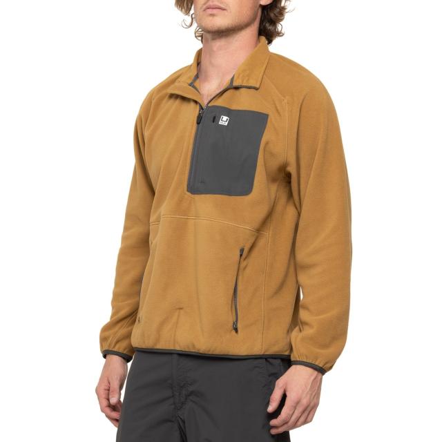 (取寄) ハック コーストライン フリース シャツ - ジップ ネック, ロング スリーブ Huk Coastline Fleece Shirt - Zip Neck, Long Sleeve  Sand Piper