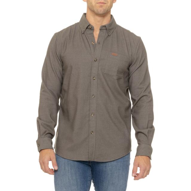 (取寄) ランズエンド アルティメット フランネル シャツ - ロング スリーブ Lands' End Ultimate Flannel Shirt - Long Sleeve Leaf