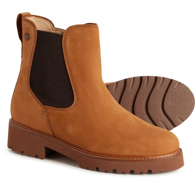 (取寄) サミュエル ハバード レディース メイド イン ポルトガル ヴァン ネス チェルシー ブーツ Samuel Hubbard women Made in Portugal Van Ness Chelsea Boots (For Women)  Tan